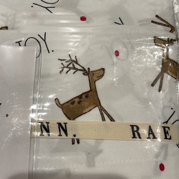 Rae Dunn | Bedding | Rae Dunn Wiinter Sheets Joy Reindeer | Poshmark